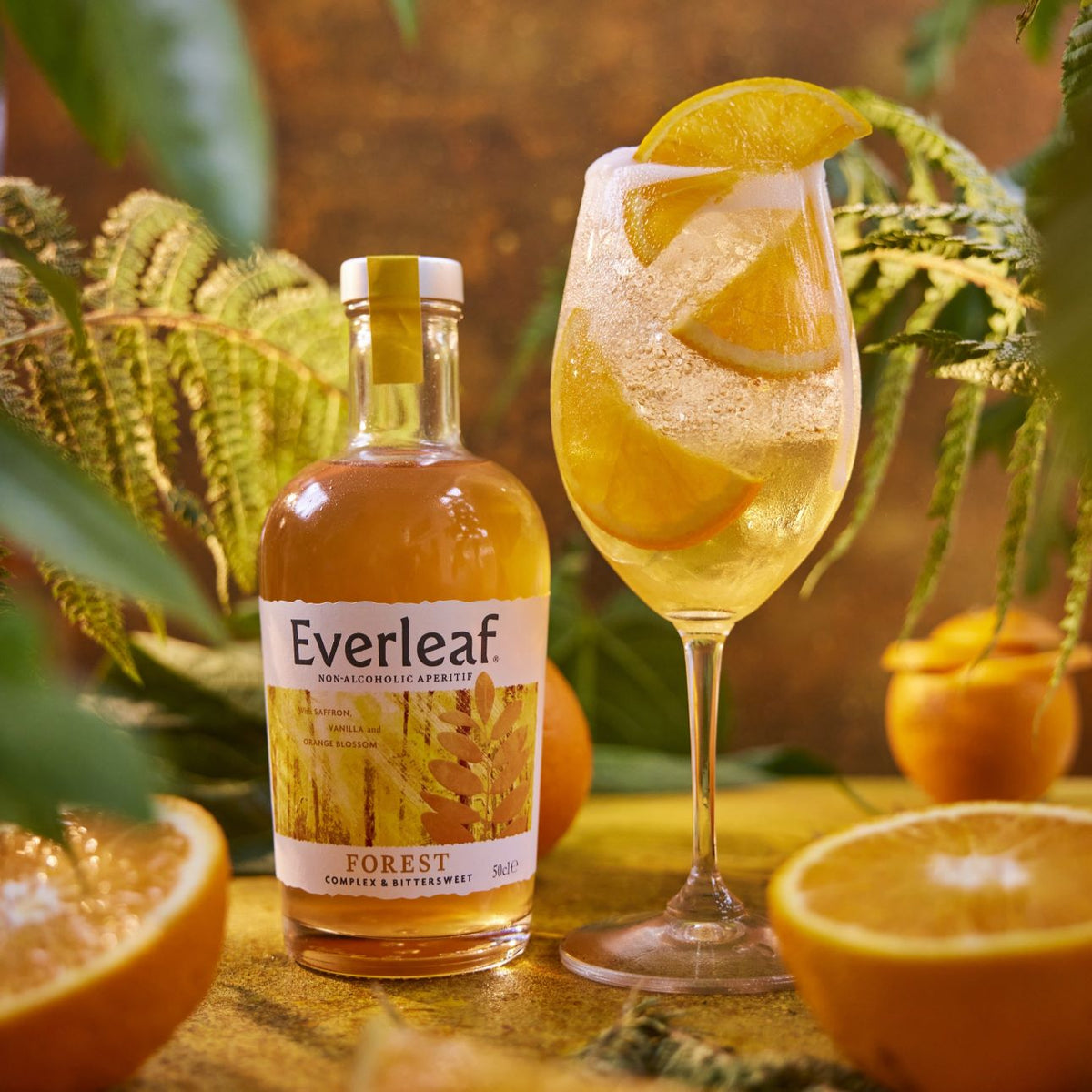 Everleaf Orange Blossom & Saffron Spritz