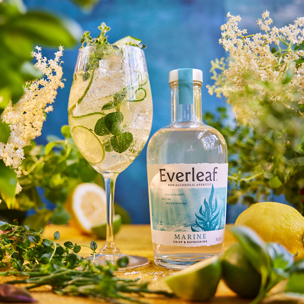 Everleaf Marine - non-alcoholic aperitif with bergamot and sea buckthorn